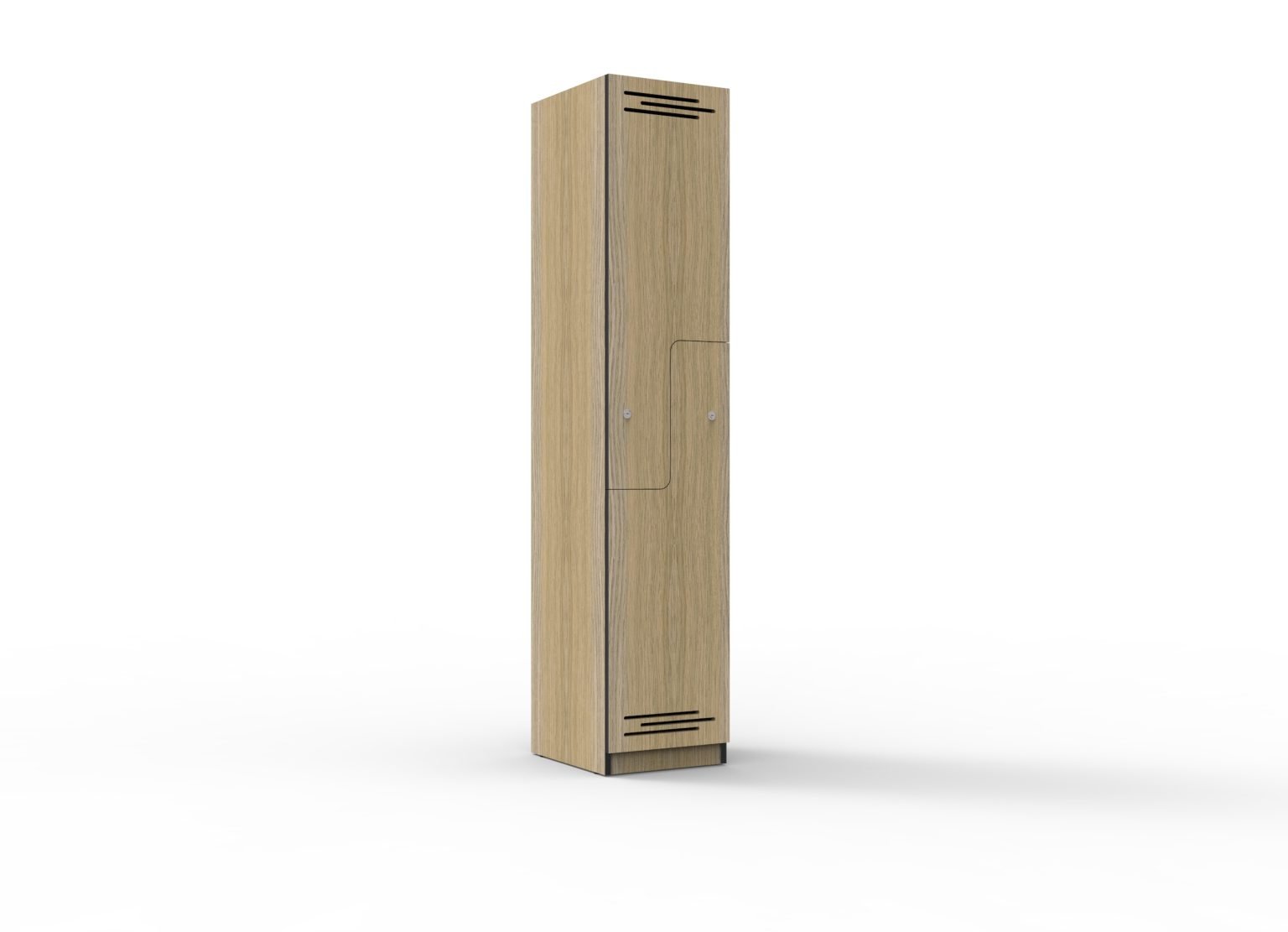2 Door Step Door Melamine Locker | Rapidline